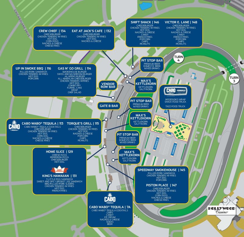 MAPS | KANSAS SPEEDWAY