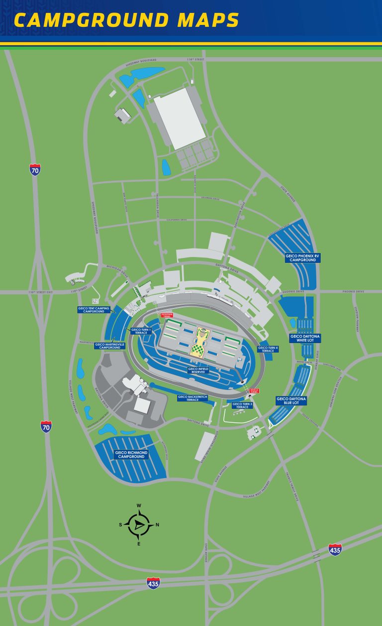 MAPS | KANSAS SPEEDWAY