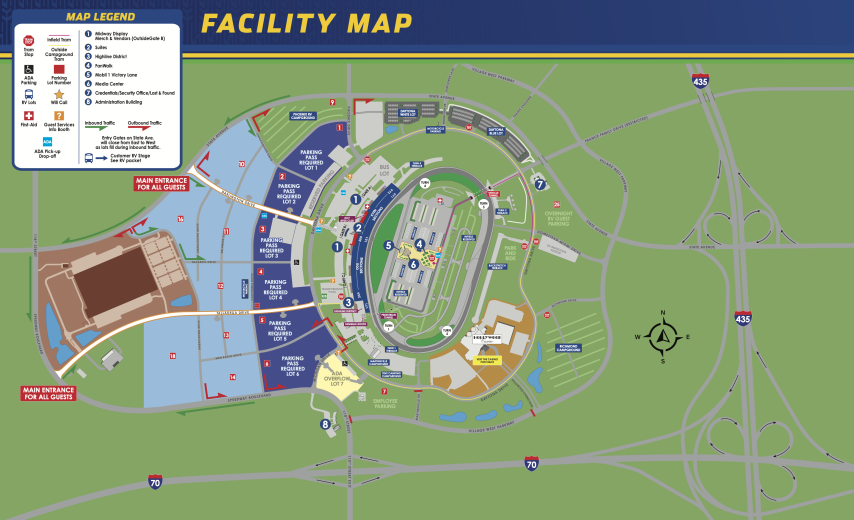MAPS – Kansas Speedway